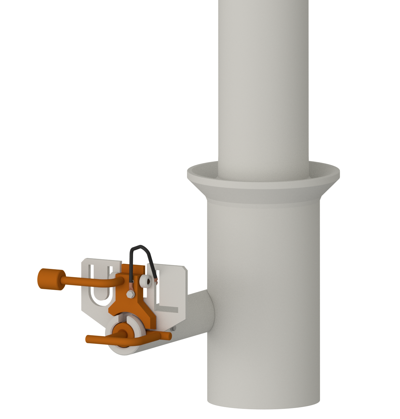 Receptacle for Bottom Releasable Guideposts - RBR - Imenco do Brasil