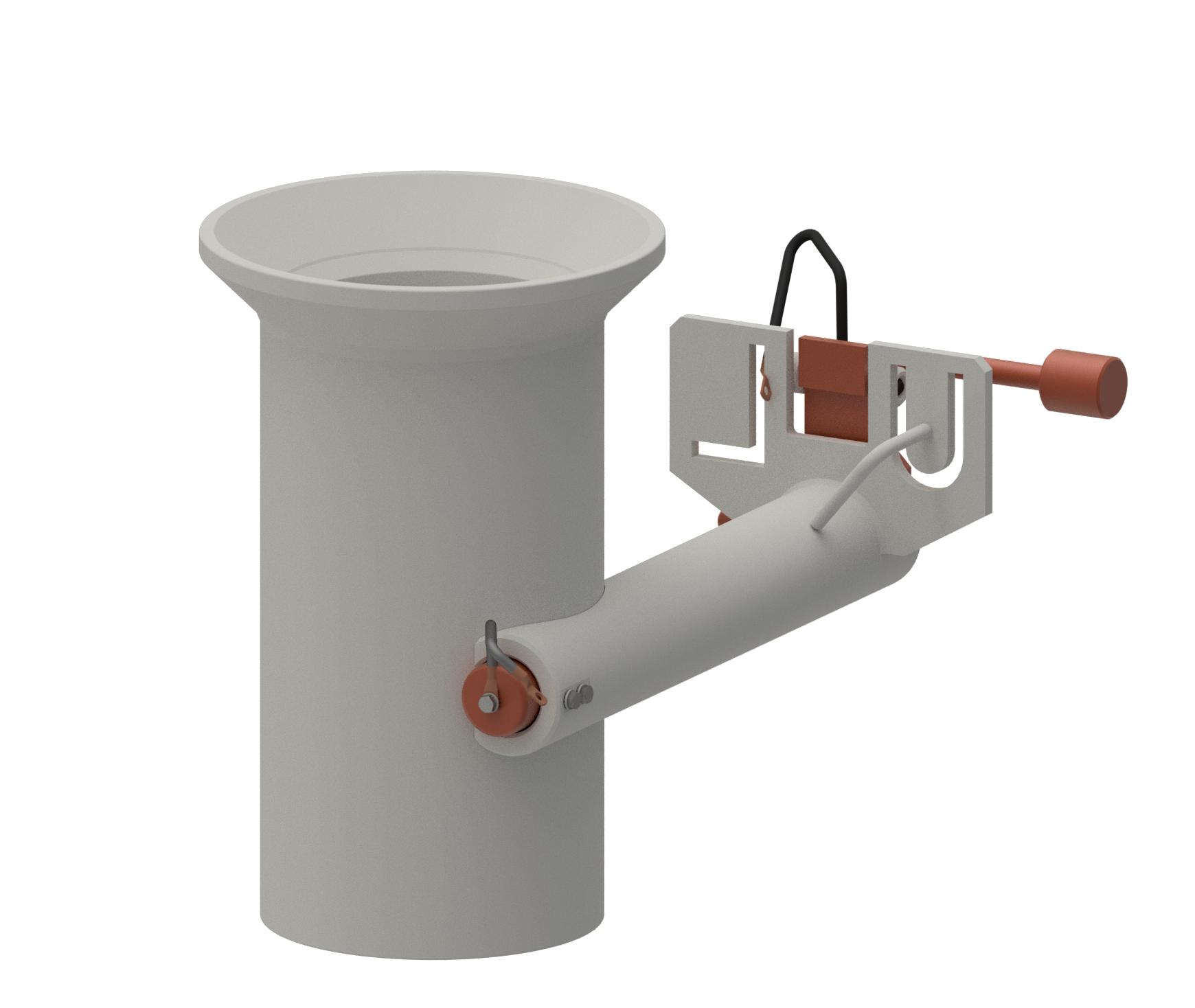 Receptacle for Bottom Releasable Guideposts - RBR - Imenco do Brasil